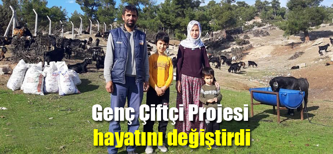 Genç Çiftçi Projesi hayatını değiştirdi