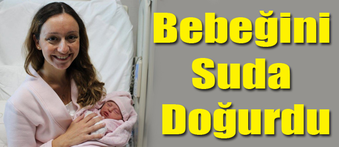 Cesur Anne Bebeğini Suda Kendi Doğurdu