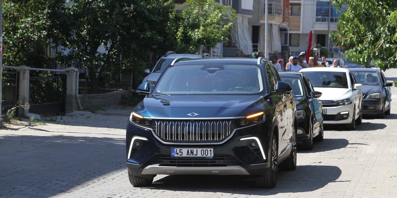 Gemlik rengi Togg Kula’da gelin arabası oldu